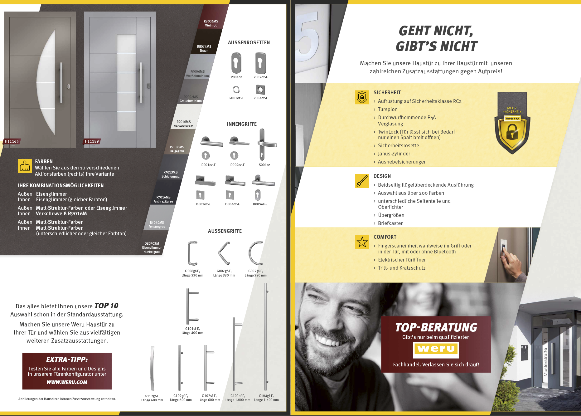 WERU Aktions Haustüren